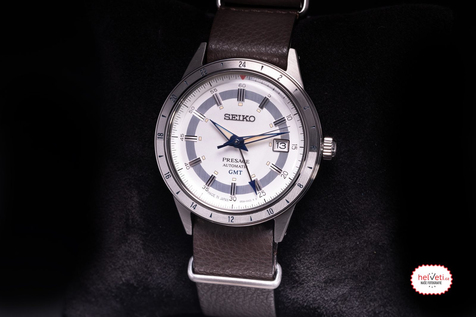 Seiko Presage SSK015J1 Style60's GMT 110th Watchmaking Anniversary ...