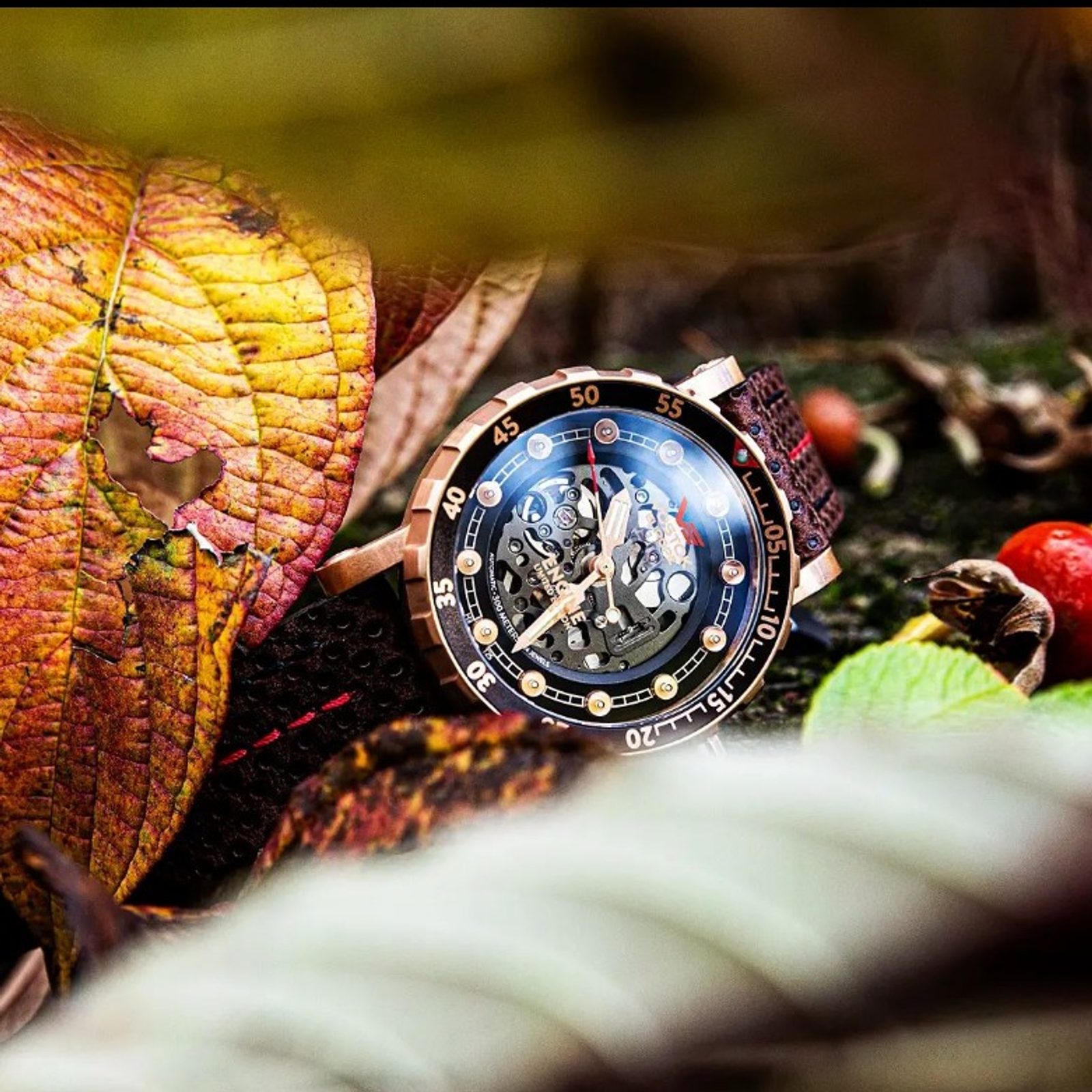Vostok Europe Engine Automatic Skeleton NH72-571B648 | Helveti.cz