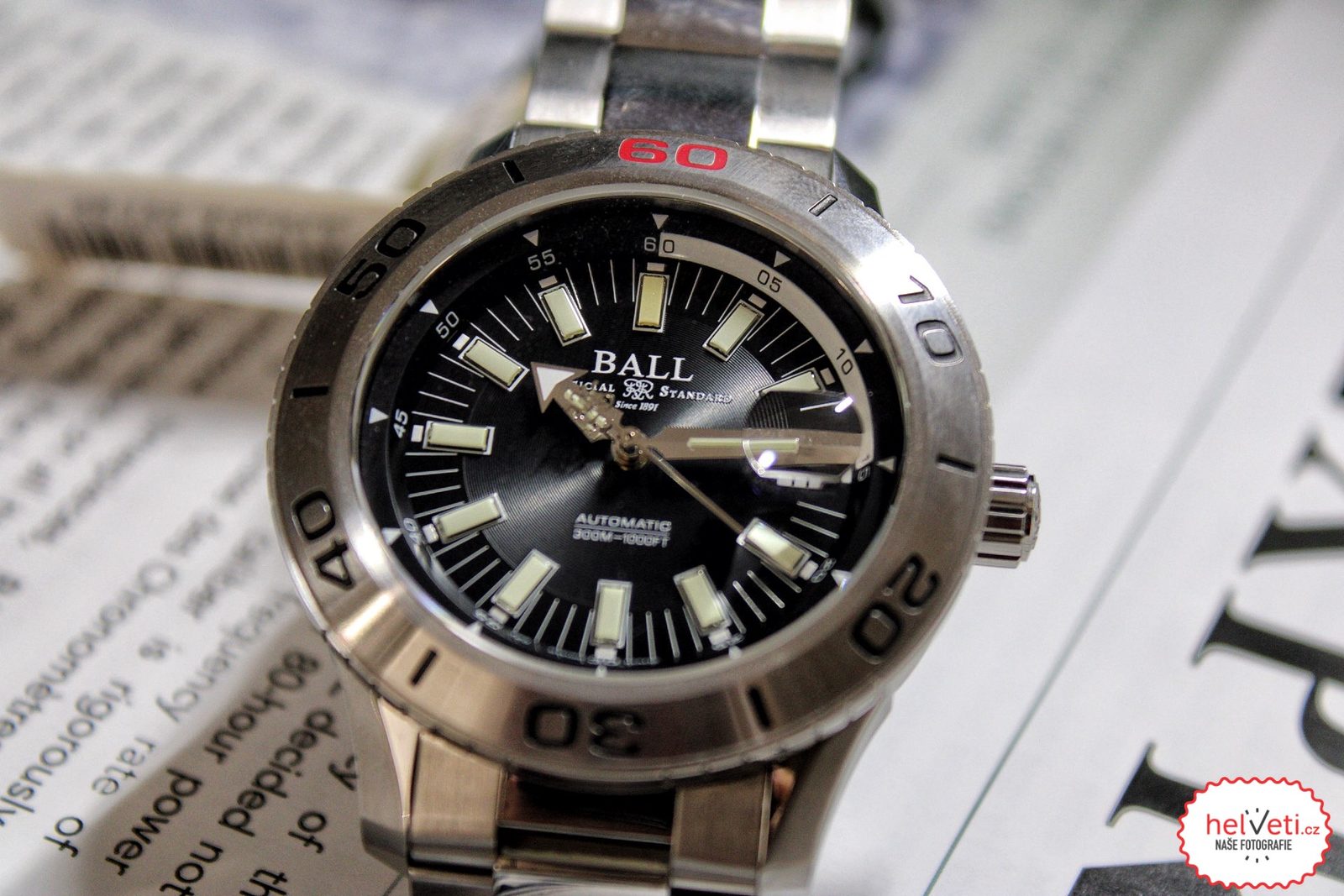 Ball Fireman NECC DM3090A-S3J-BK | Helveti.cz