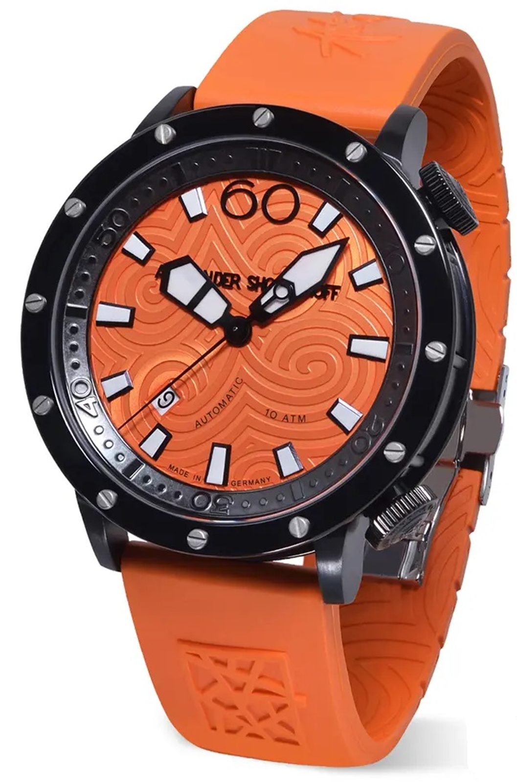 Alexander Shorokhoff men's orange watches | Helveti.eu