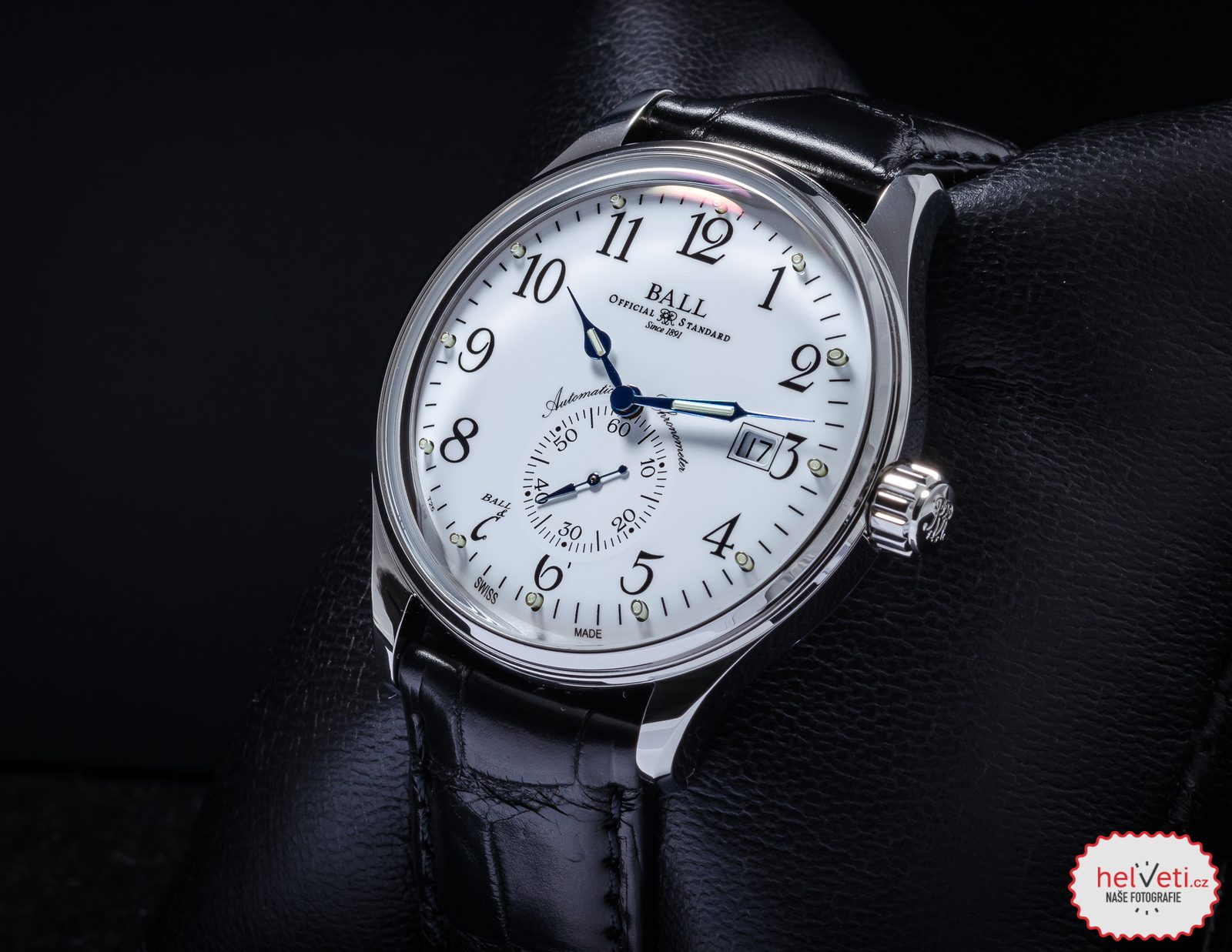 Ball Trainmaster Standard Time COSC NM3888D-LL1CJ-WH | Helveti.cz