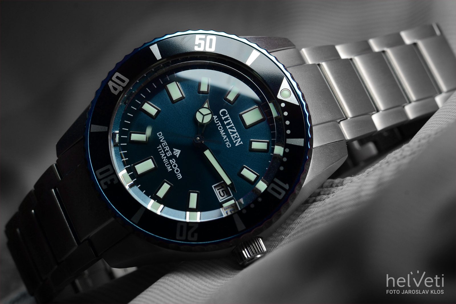 Citizen Fujitsubo Promaster Marine Automatic Diver's Super Titanium ...