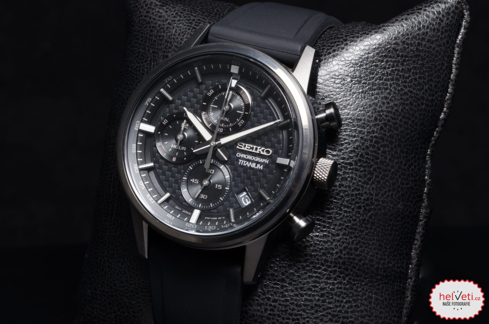 Seiko Quartz Titanium Chronograph SSB393P1 | Helveti.cz