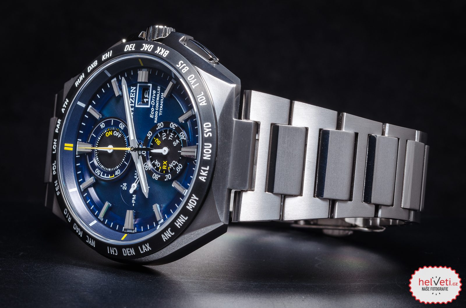 Citizen Worldtime Radio Controlled Super Titanium AT8234-85L | Helveti ...