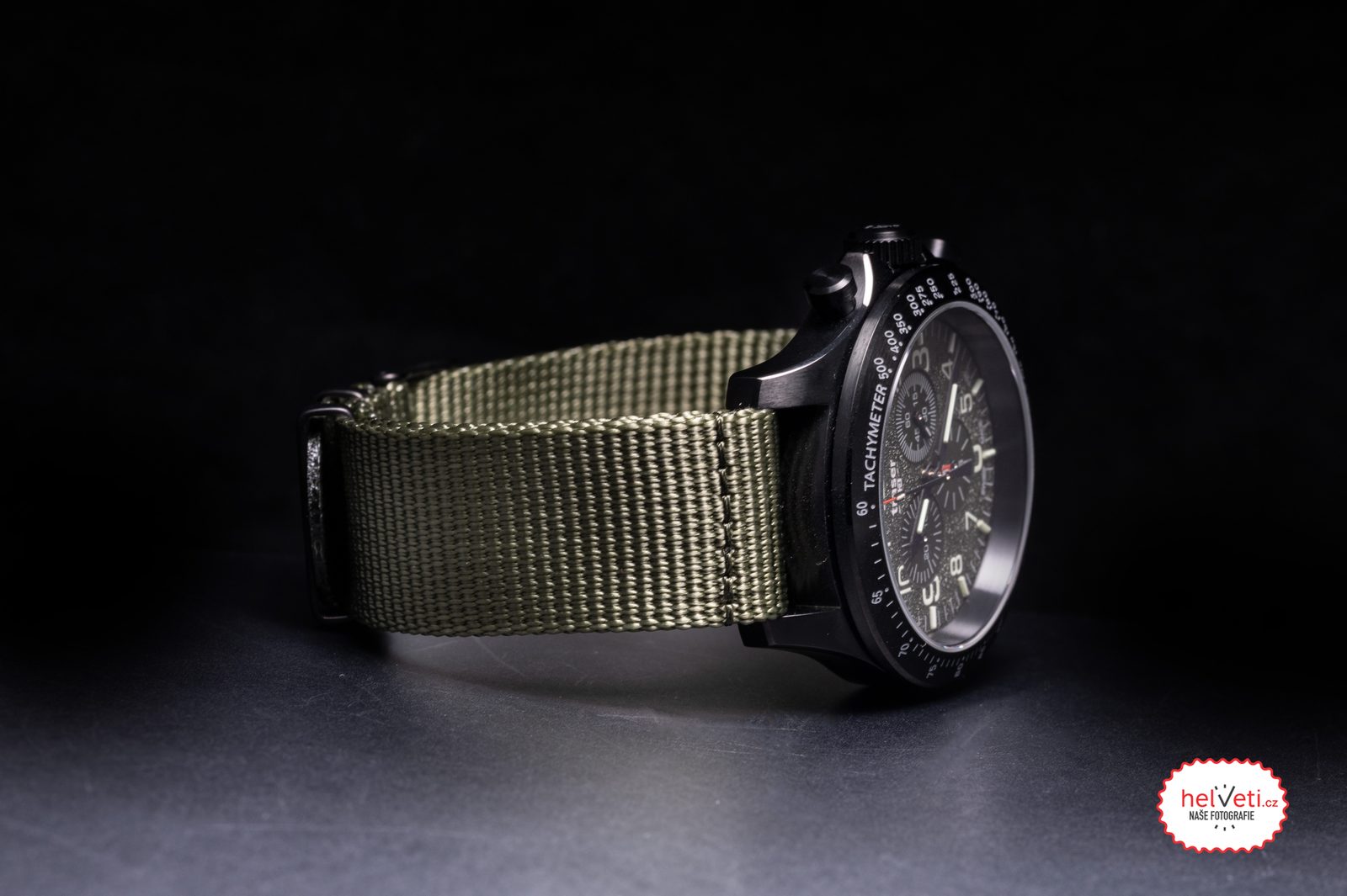Traser P67 Officer Pro Chronograph Green Nato | Helveti.cz