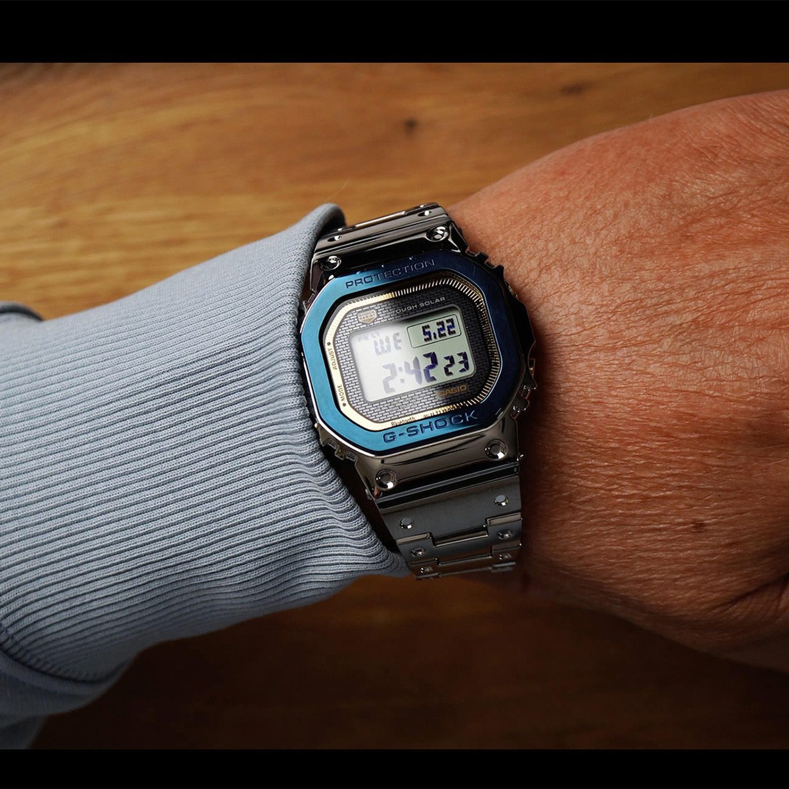 Casio G-Shock GMW-B5000SS-2ER Casio 50th Anniversary | Helveti.cz
