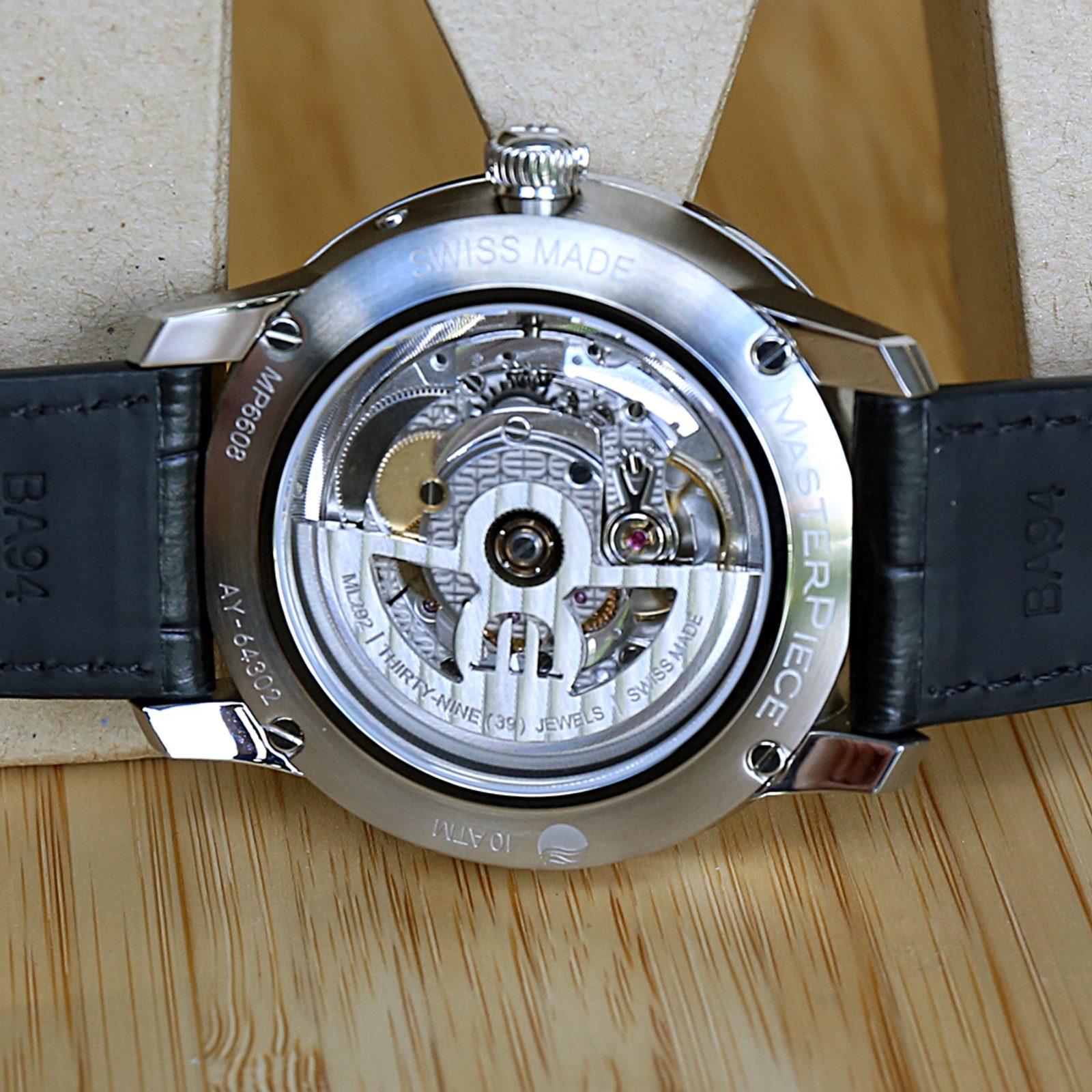 Maurice Lacroix Masterpiece Moonphase Rétrograde MP6608-SS001-110 ...
