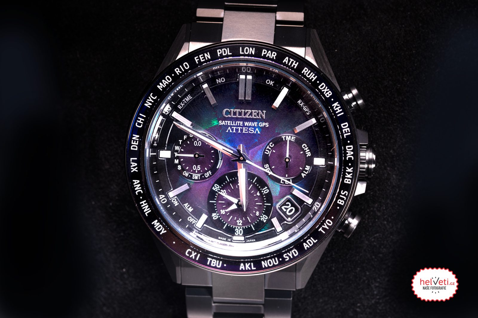Citizen Attesa Satellite Wave GPS 100th Anniversary Limited Edition ...