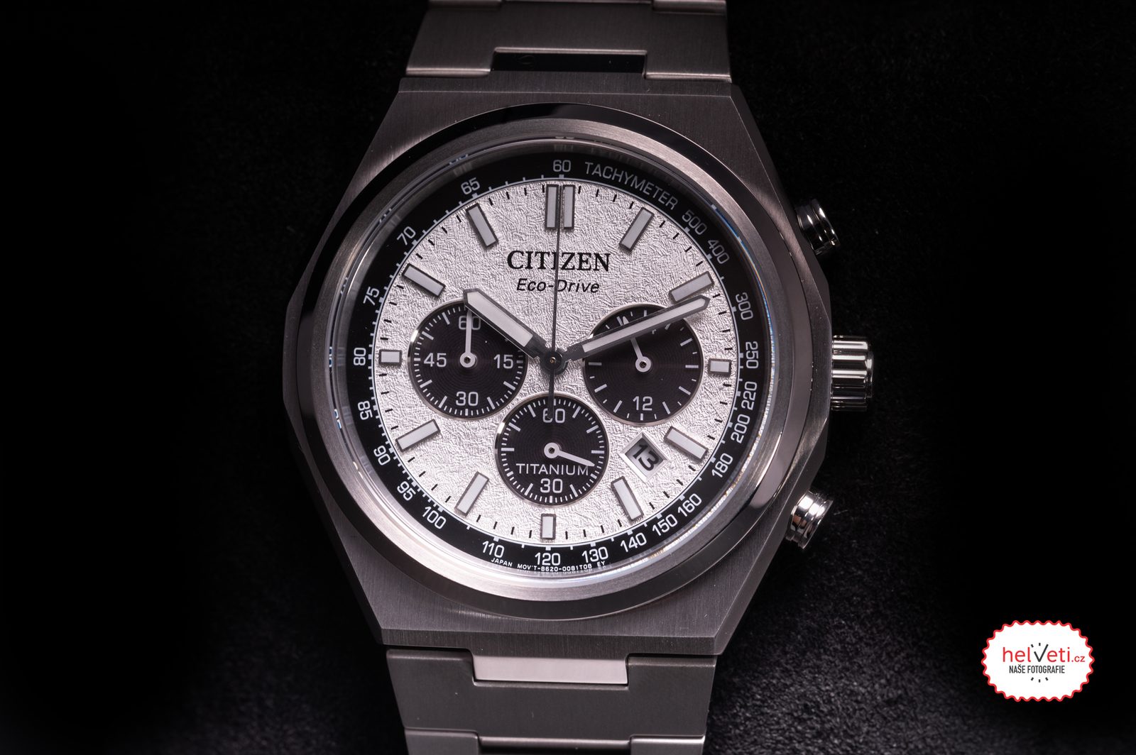 Citizen Eco-Drive Super Titanium Chrono CA4610-85A | Helveti.eu