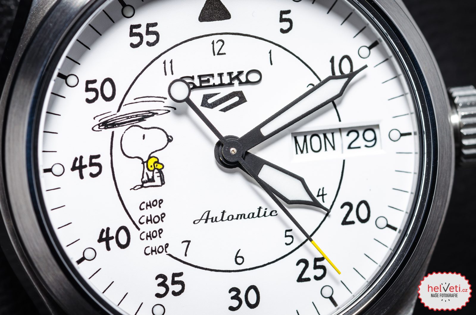 Seiko 5 Sports Automatic SRPK27K1 x Peanuts ‘Parachute’ Limited Edition ...