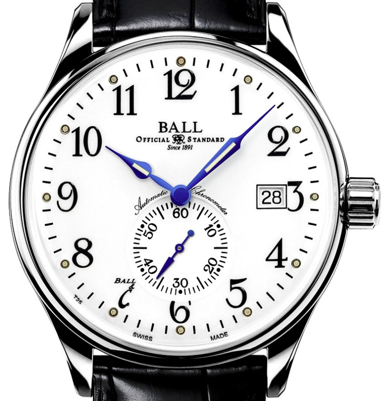 Ball Trainmaster Standard Time COSC NM3888D-LL1CJ-WH | Helveti.cz ...