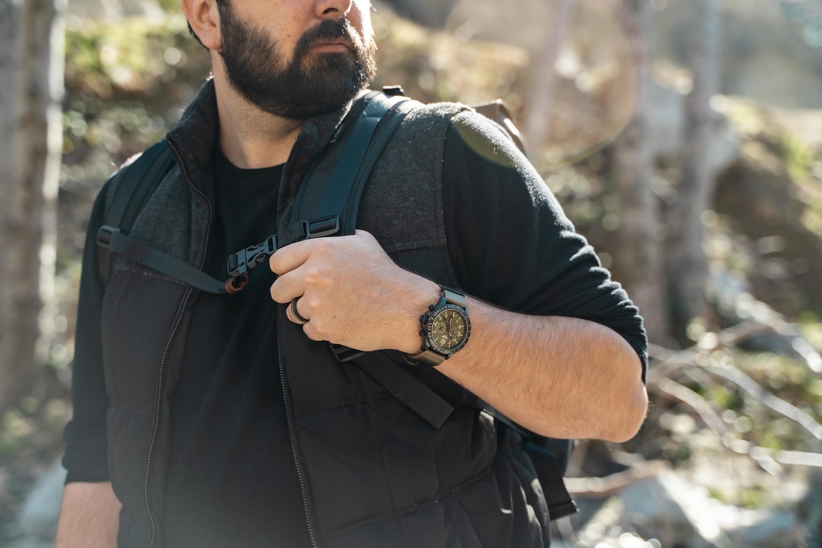 Traser P67 Officer Pro Chronograph Khaki Nato | Helveti.cz