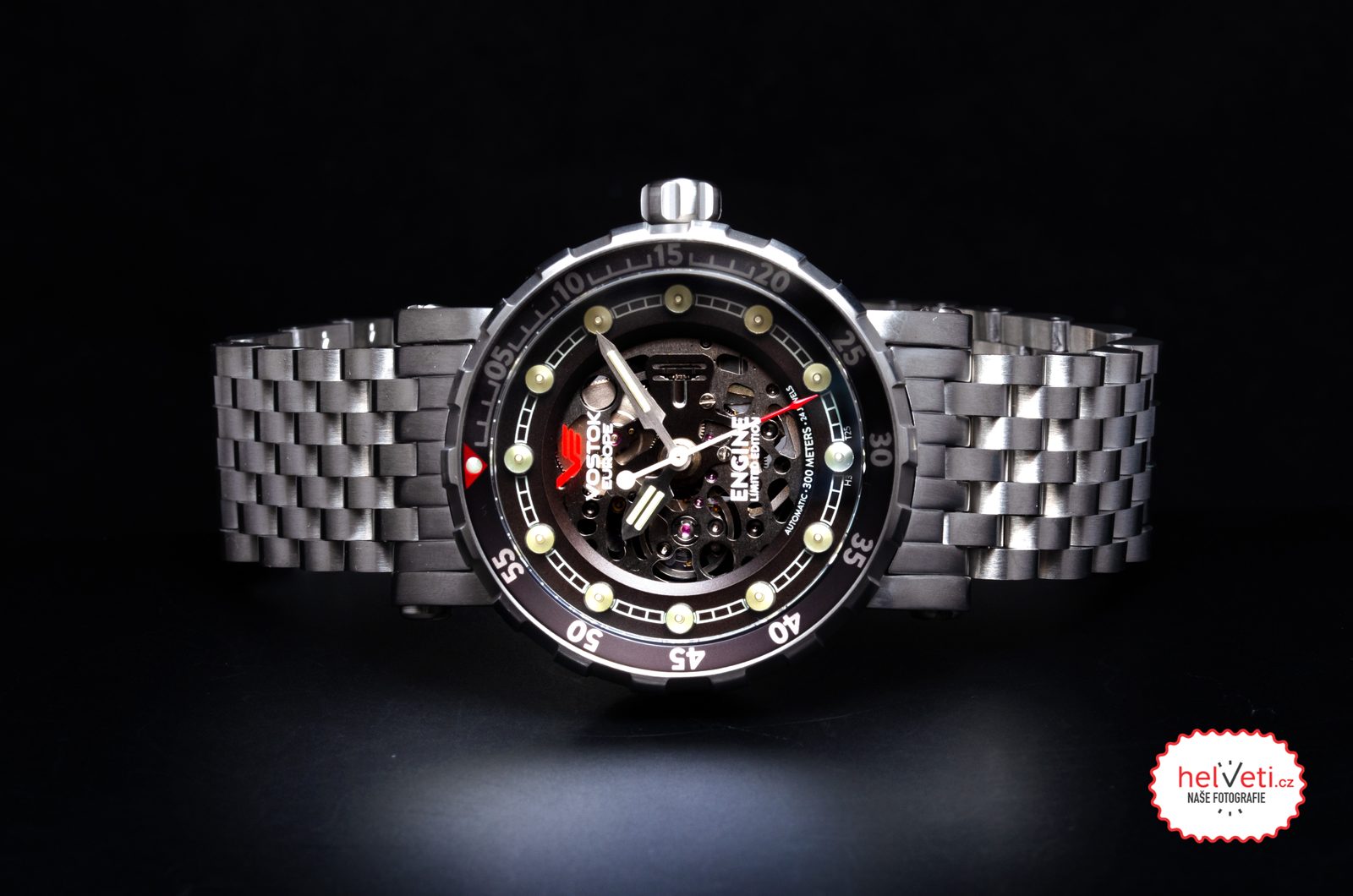 Vostok Europe Engine Automatic Skeleton NH72-571A646B | Helveti.cz