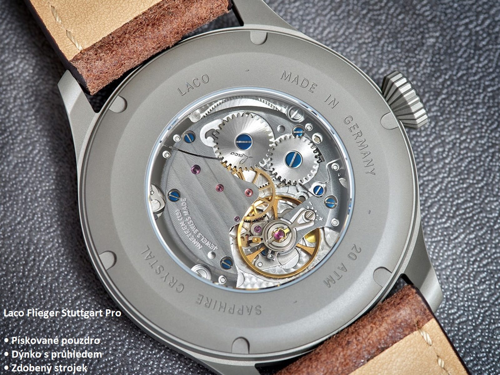 Laco Flieger Stuttgart Pro 40 Automatic | Helveti.cz