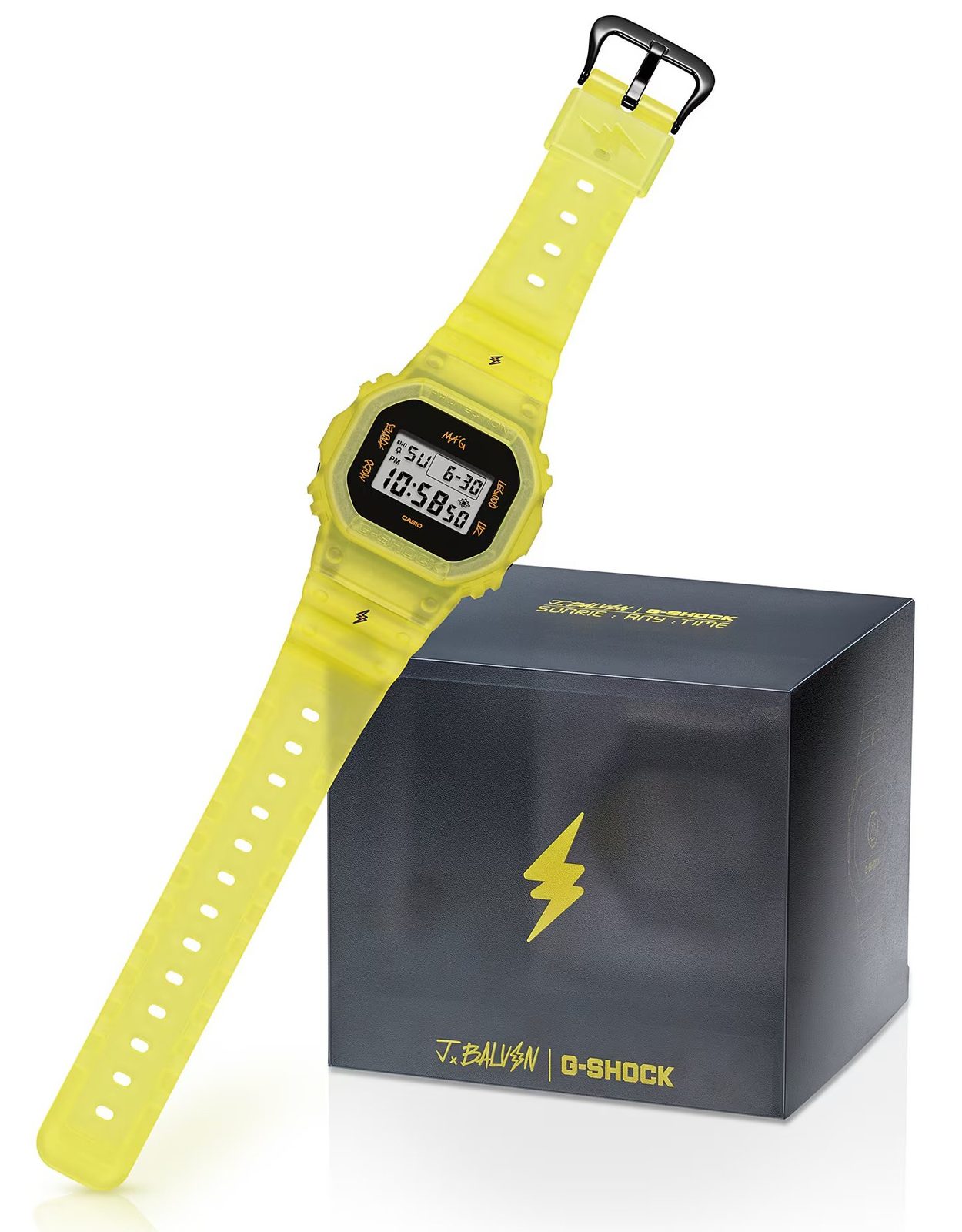 Casio G-Shock DWE-5600JB-1A9ER J. Balvin Collaboration | Helveti.cz ...