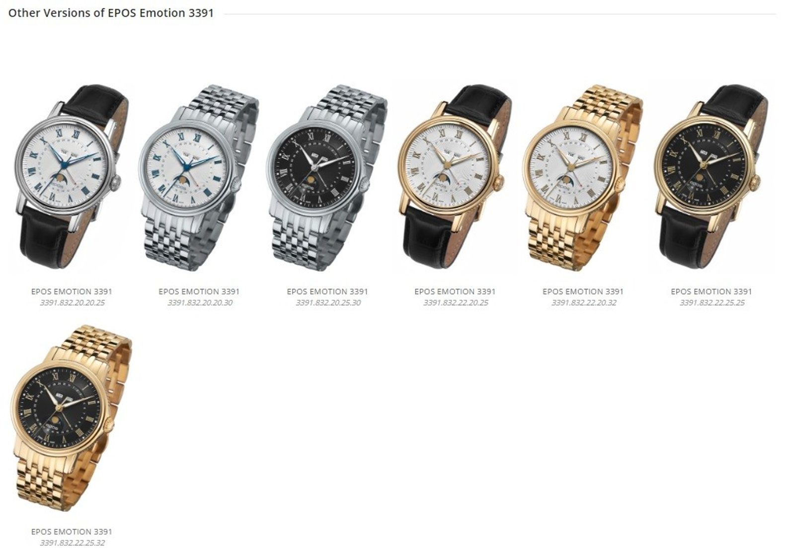 Epos Emotion 3391.832.20.25.25 | Helveti.cz