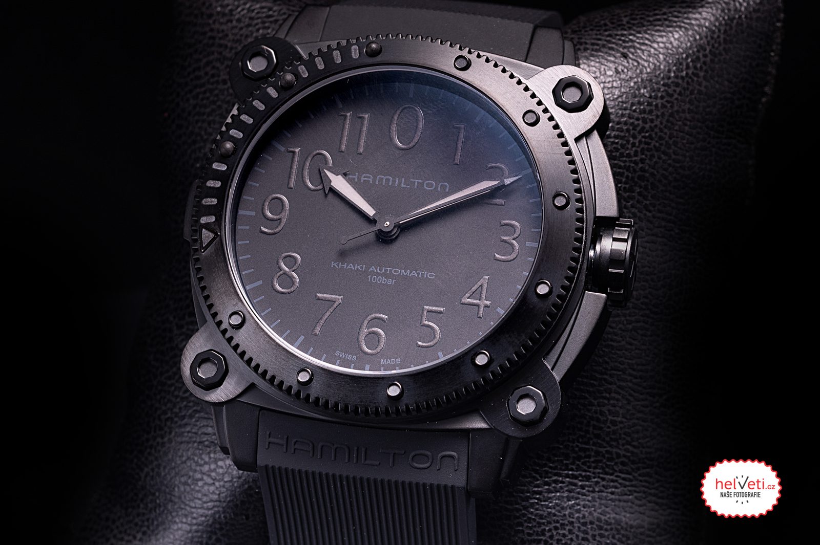 Hamilton Khaki Navy BeLOWZERO Auto Titanium H78505330 | Helveti.cz