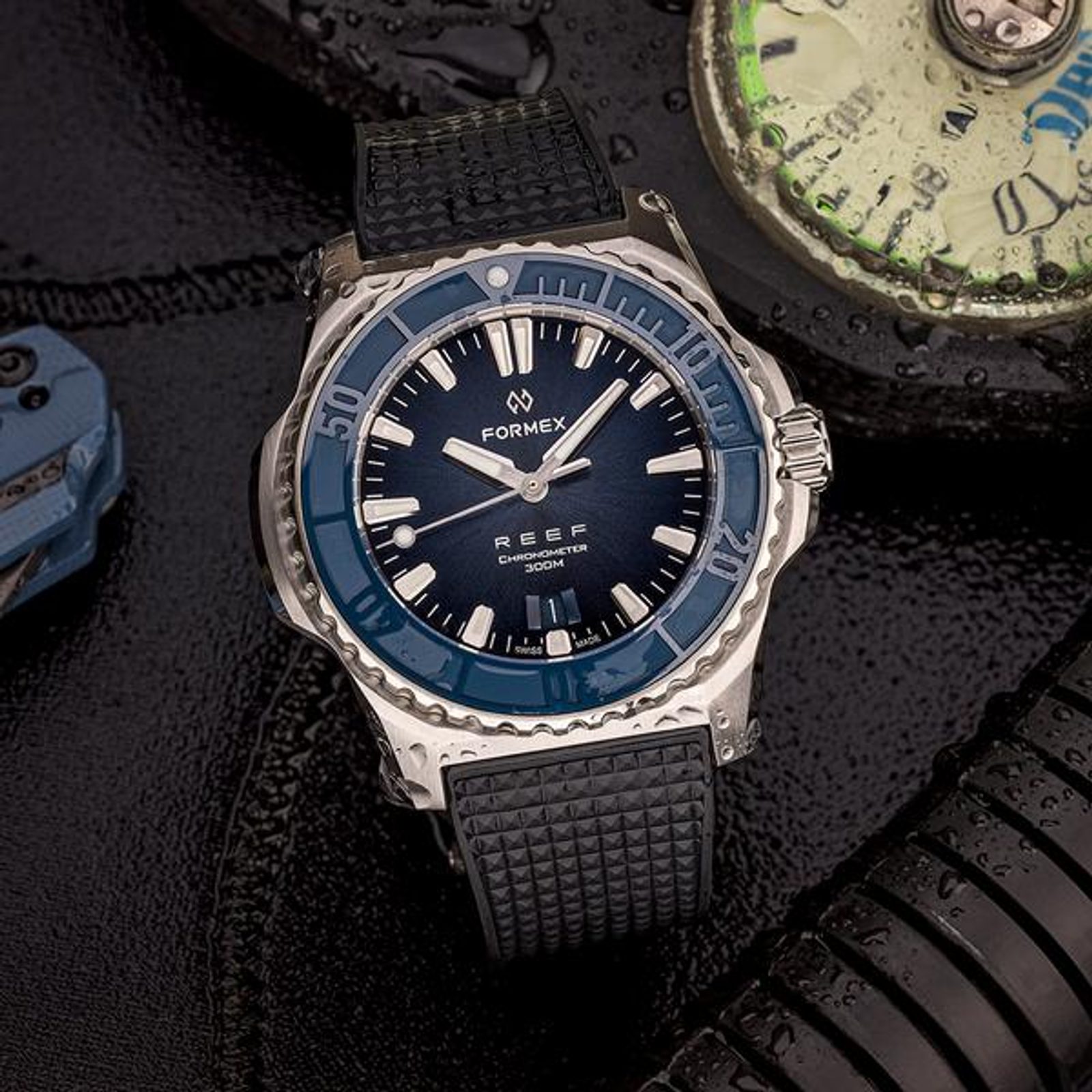 Formex Reef 42 Automatic Chronometer Blue Dial | Helveti.cz