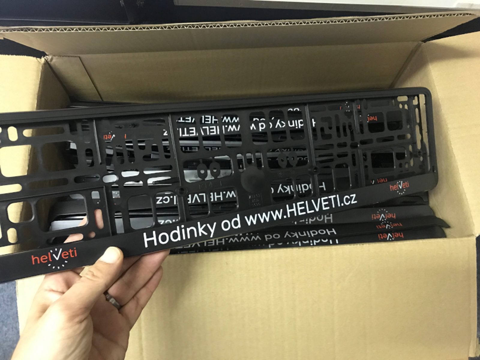 Number plate holder Helveti | Helveti.eu