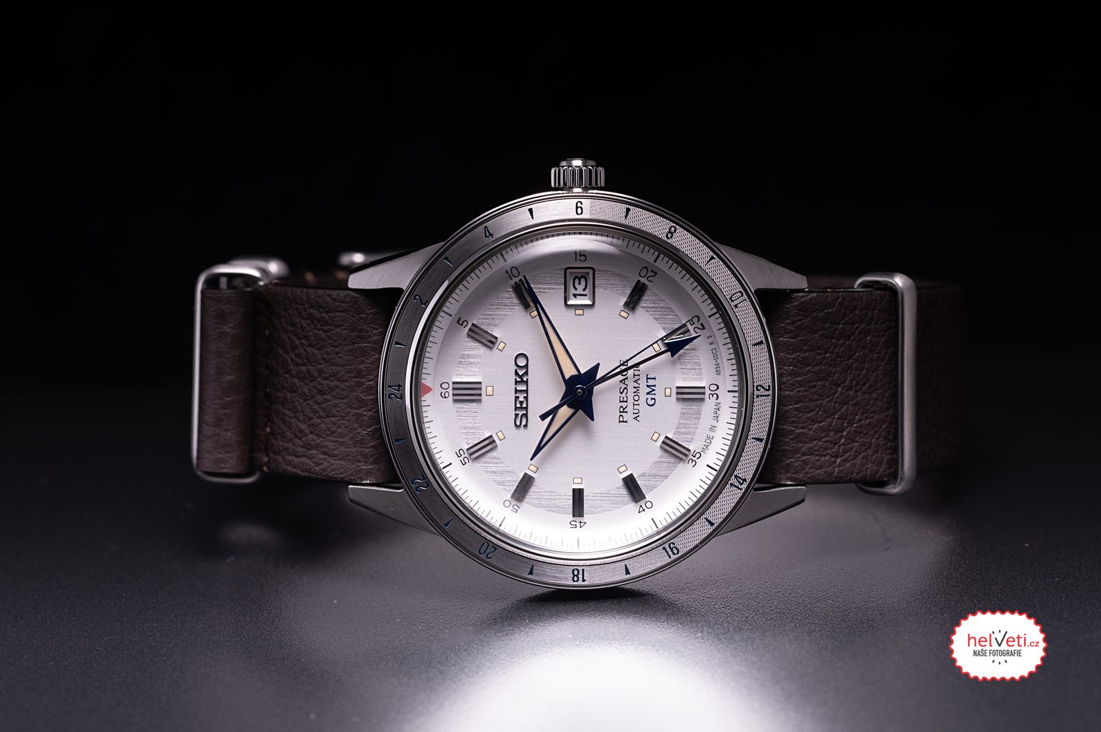 Seiko Presage SSK015J1 Style60's GMT 110th Watchmaking Anniversary ...