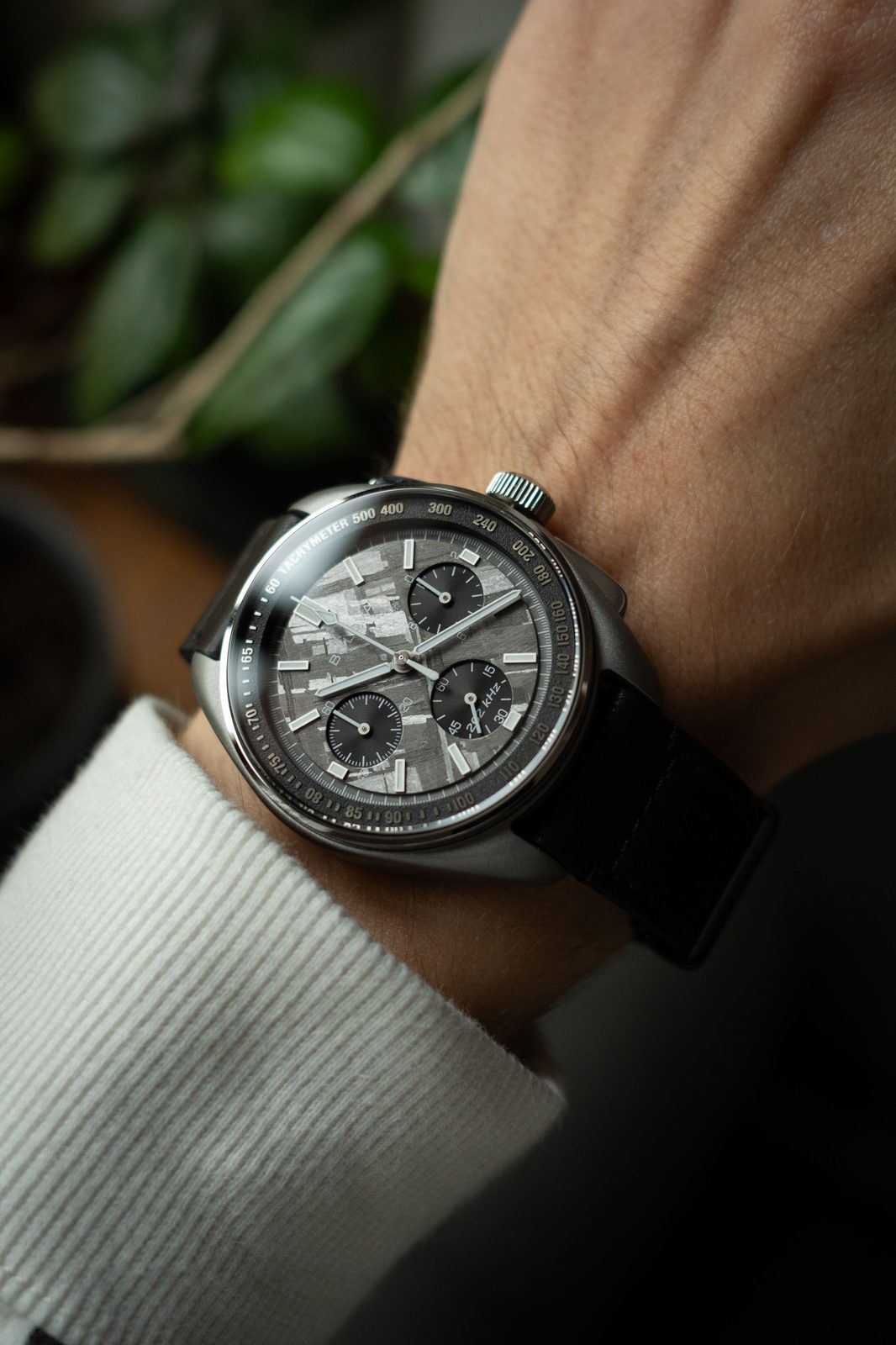Bulova Lunar Pilot Chronograph 96A312 Meteorite Limited Edition ...