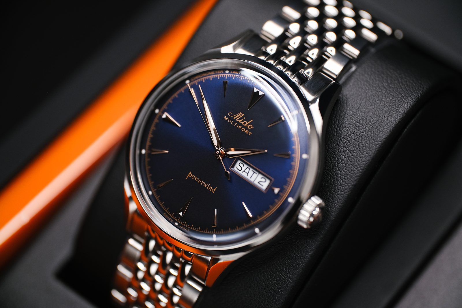 Mido Multifort Powerwind Chronometer Limited Edition M040.408.11.041.00 ...