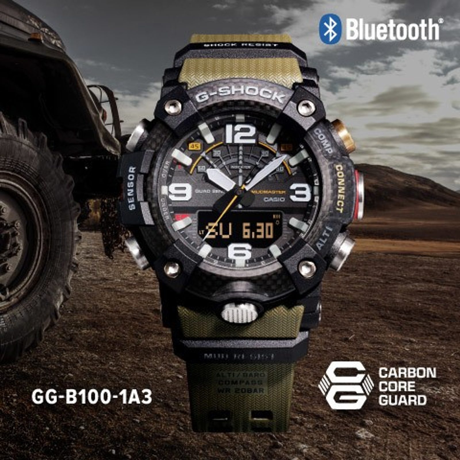 Casio G-Shock GG-B100-1A3ER Mudmaster | Helveti.cz | Helveti – Víc než ...