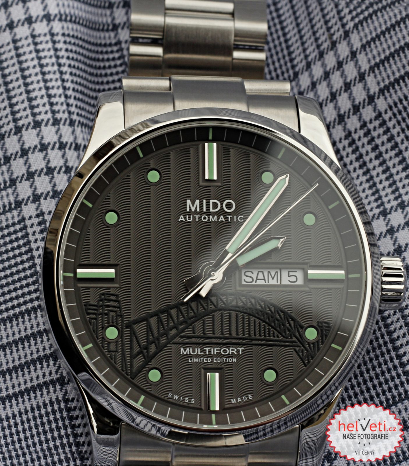 Mido Multifort 20th Anniversary Inspired by Architecture Limited ...