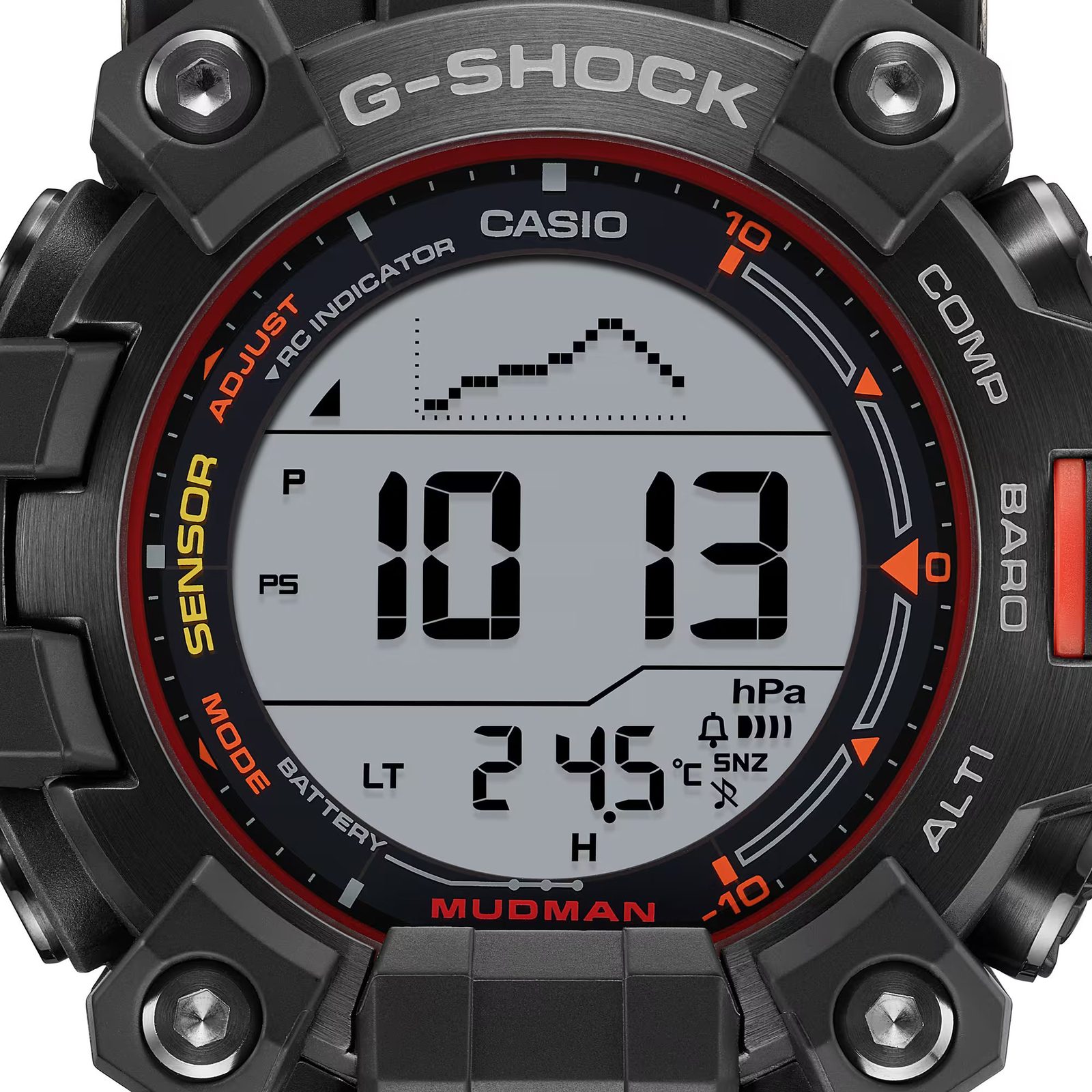 Casio G-Shock GW-9500MEC-1ER Mudman Emergency Colours Series | Helveti ...