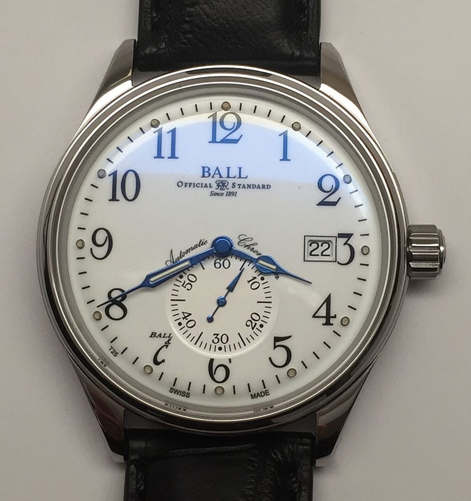 Ball Trainmaster Standard Time COSC NM3888D-LL1CJ-WH | Helveti.cz ...
