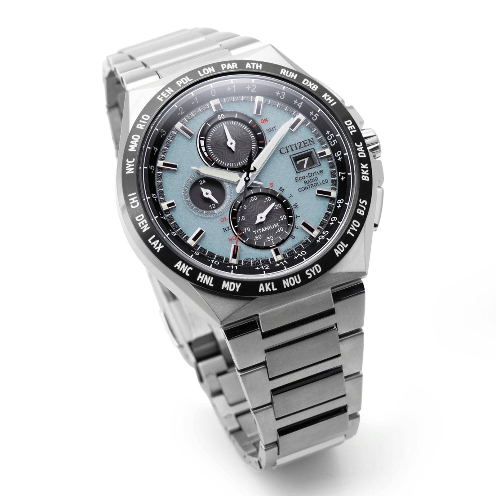 Citizen Worldtime Radio Controlled Super Titanium AT8238-84M | Helveti ...