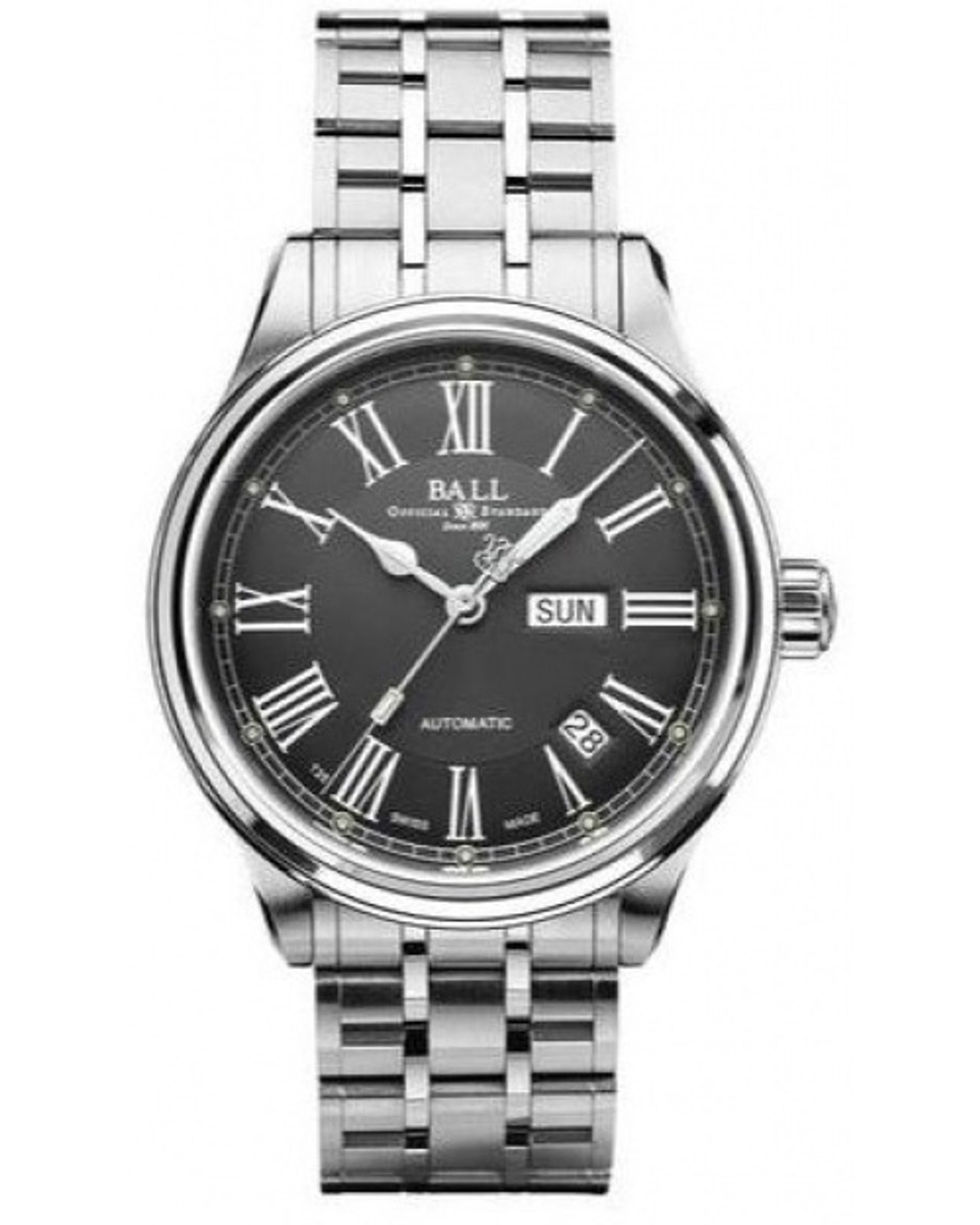 Ball Trainmaster Roman NM1058D-S4J-GY | Helveti.cz