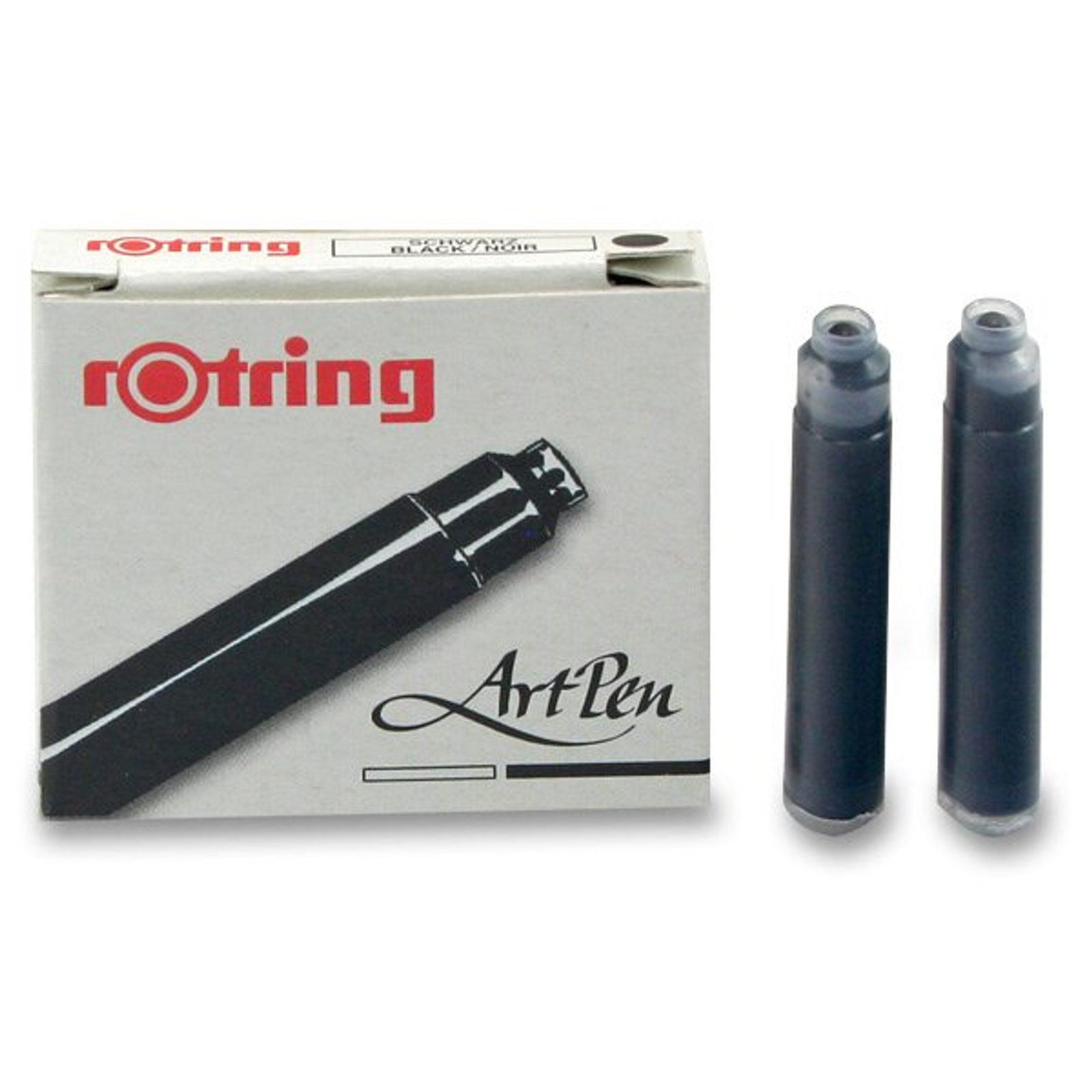 Rotring Art Pen Ink Bottles 6pcs - Black 1520/5982170 | Helveti.eu