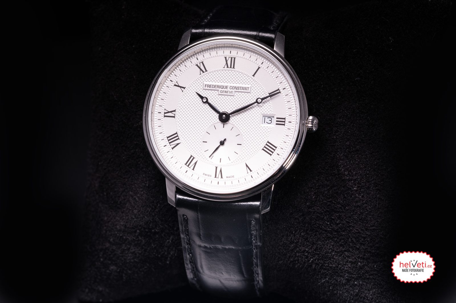 Frederique Constant Slimline Gents Small Seconds Quartz FC-245M5S6 ...