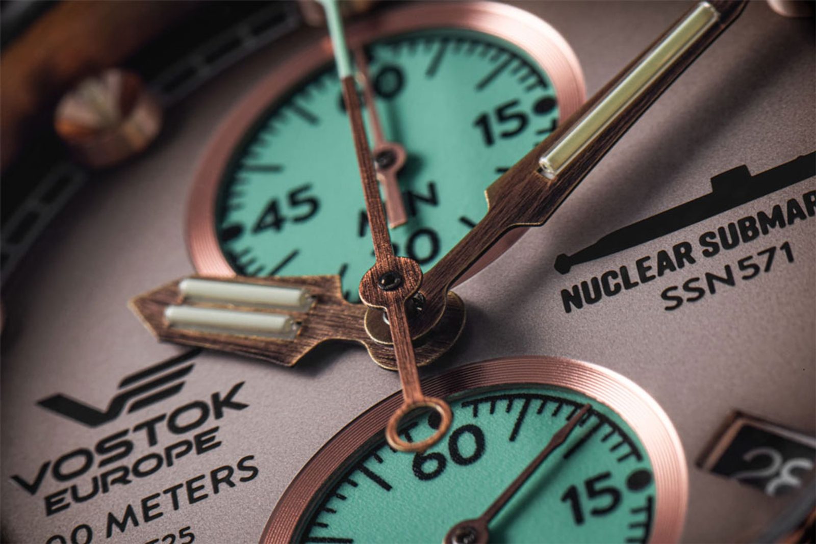 Vostok Europe Nuclear Submarine VK61-571O613 | Helveti.cz