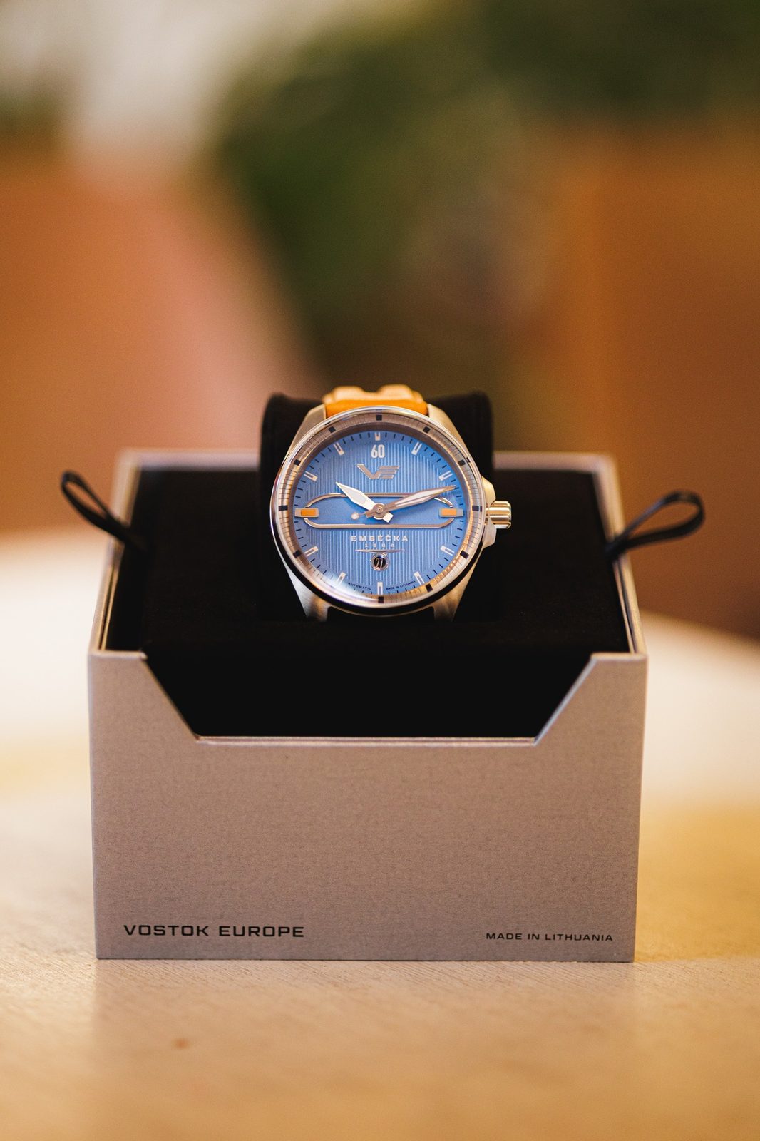 Vostok Europe Limited Edition Embecka Automatic Line NH35-325A496 ...