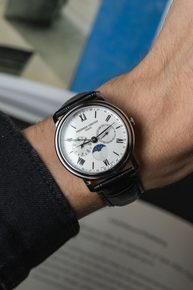 Frederique Constant Classics Gents Business Timer Quartz FC-270SW4P6 ...