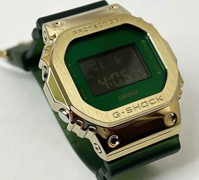 Casio G-Shock GM-5600CL-3ER Emerald Gold | Helveti.cz
