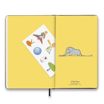 Sada Zápisník a Sešit Moleskine Le Petit Prince Elephant - linkovaný ...