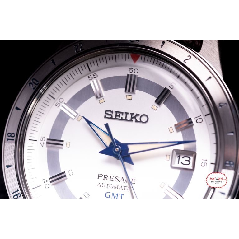 Seiko Presage SSK015J1 Style60's GMT 110th Watchmaking Anniversary ...