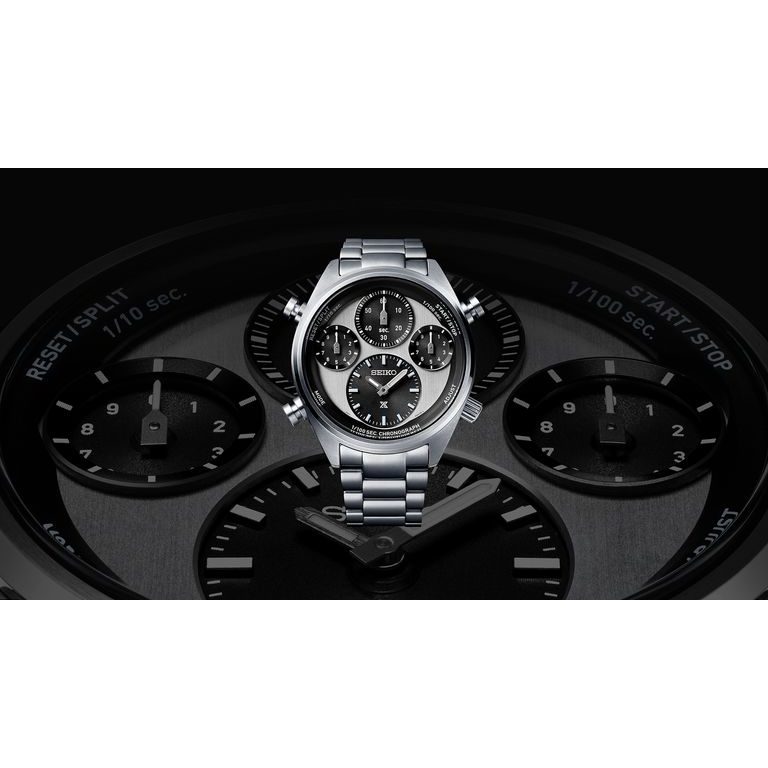 Seiko Prospex SFJ001P1 Speedtimer 1/100 sec Solar Chronograph | Helveti ...
