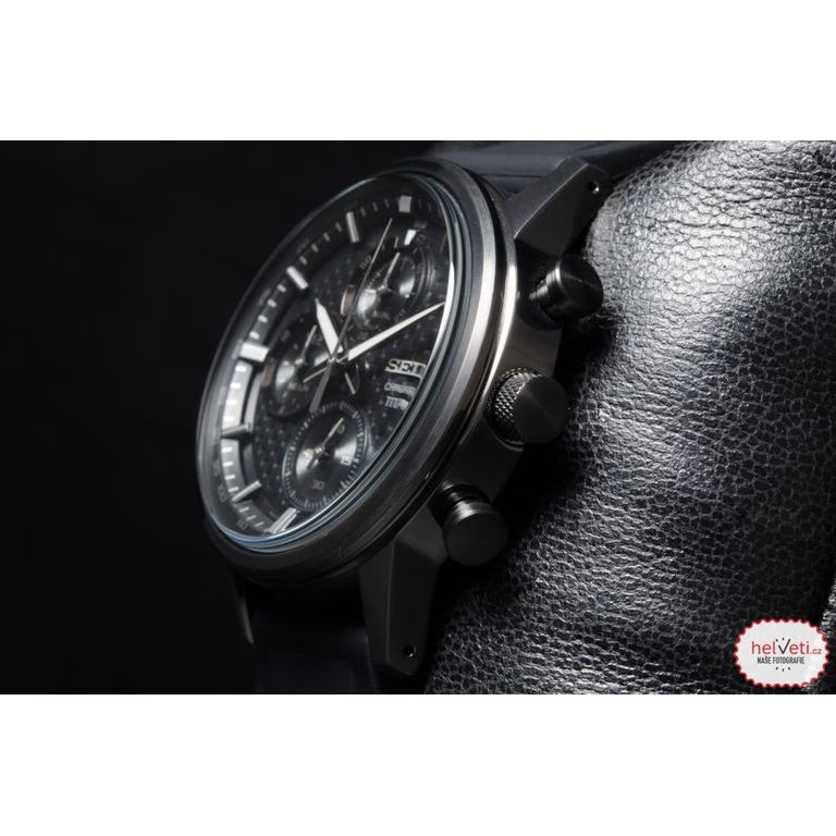Seiko Quartz Titanium Chronograph SSB393P1 | Helveti.cz