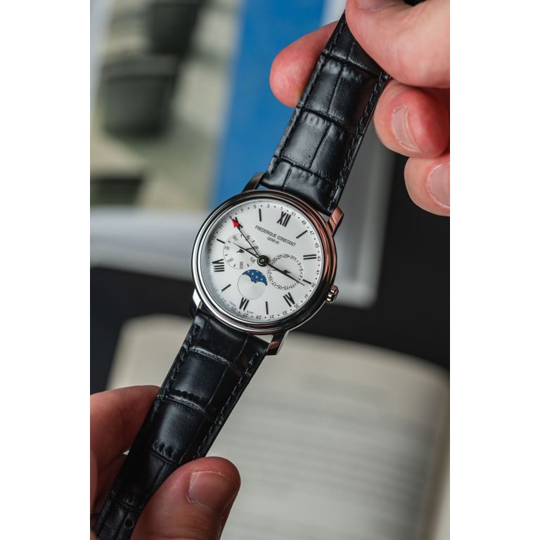 Frederique Constant Classics Gents Business Timer Quartz FC-270SW4P6 ...