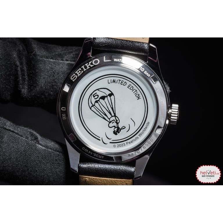Seiko 5 Sports Automatic SRPK27K1 x Peanuts ‘Parachute’ Limited Edition ...
