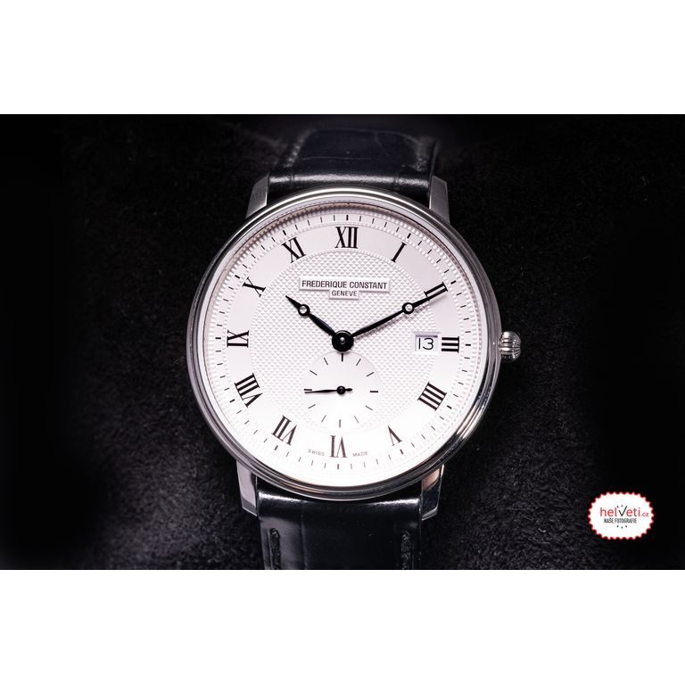 Frederique Constant Slimline Gents Small Seconds Quartz FC-245M5S6 ...