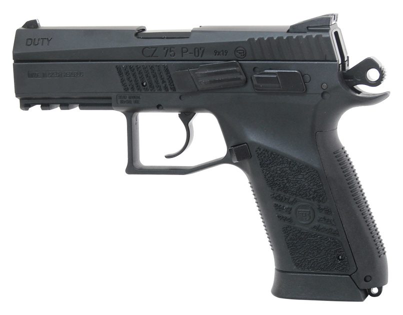 Pazba.cz - Vzduchová pistole CZ-75 P-07 Duty 4,5mm - ASG - CO2 pistole ...