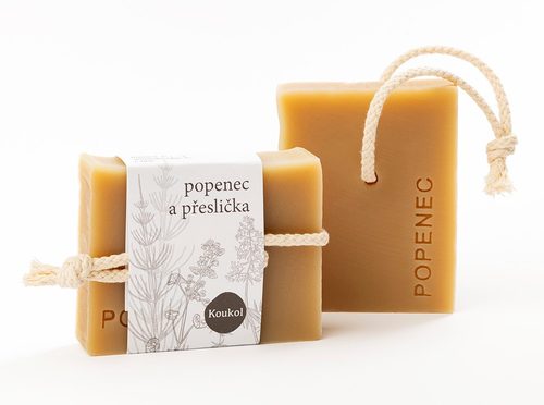 Koukol Přírodní mýdlo popenec a přeslička - Biorganica.cz