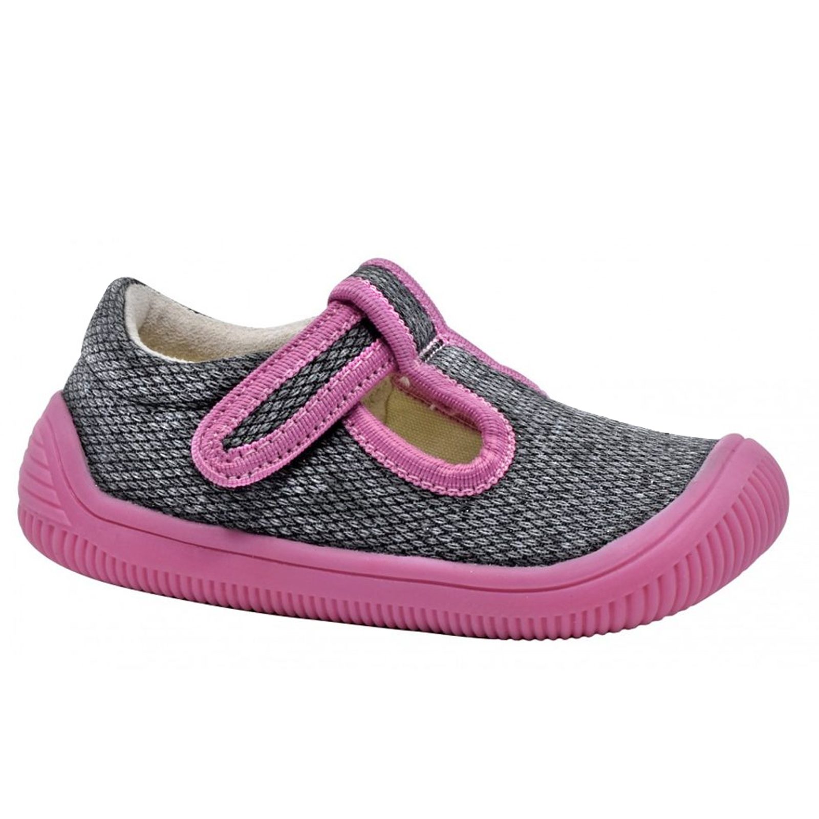 papuče dívčí barefoot KIRBY PINK, protetika, růžová | Pidilidi.cz