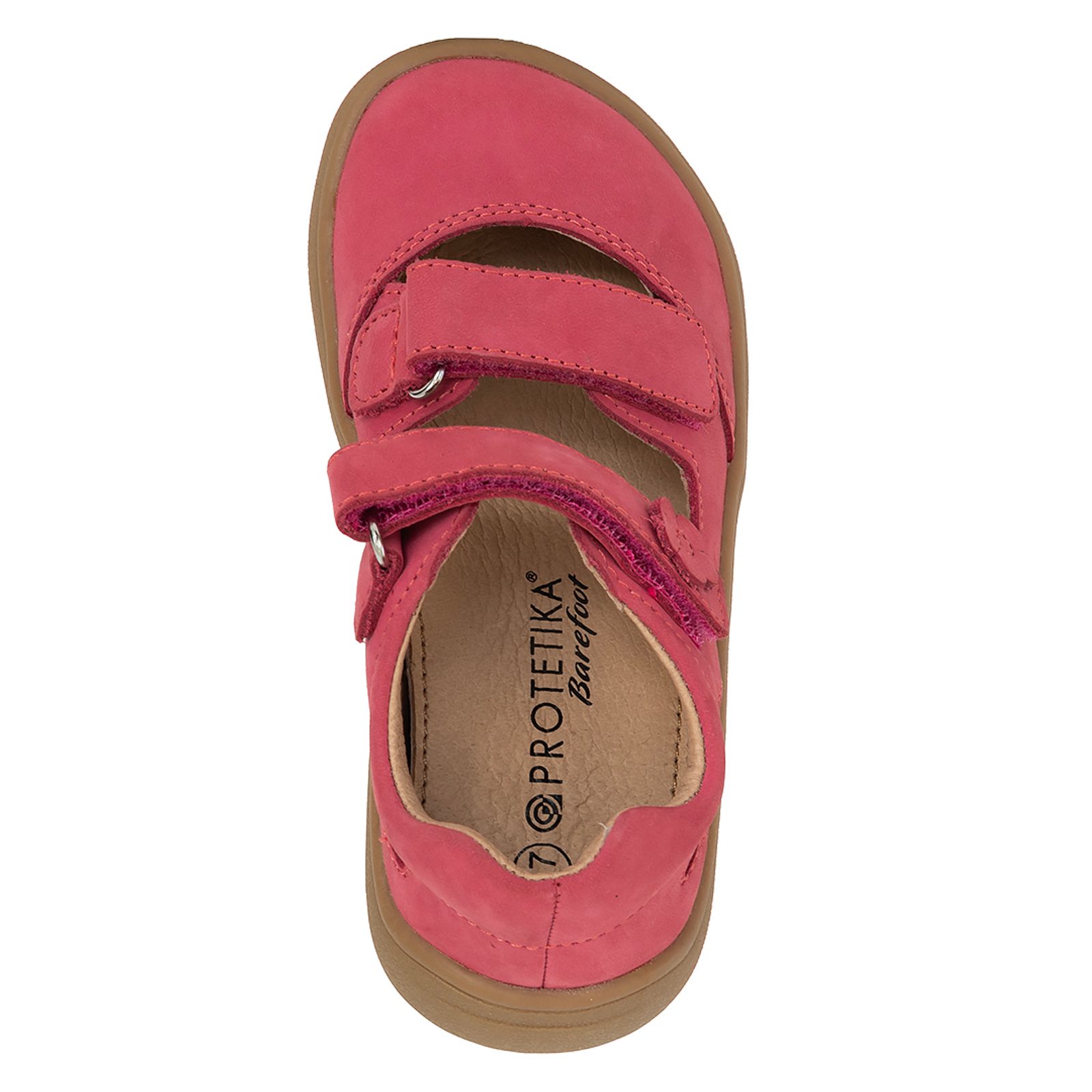 Dívčí sandály Barefoot PADY FUXIA, Protetika, fuchsia | Pidilidi.cz