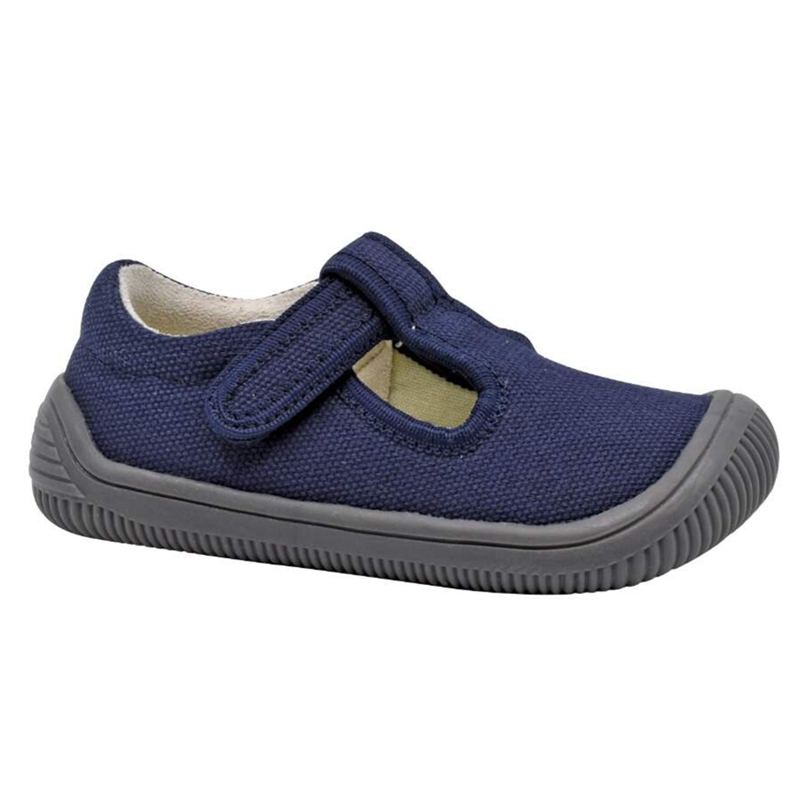 papuče chlapecké barefoot KIRBY NAVY, Protetika, modrá | Pidilidi.cz